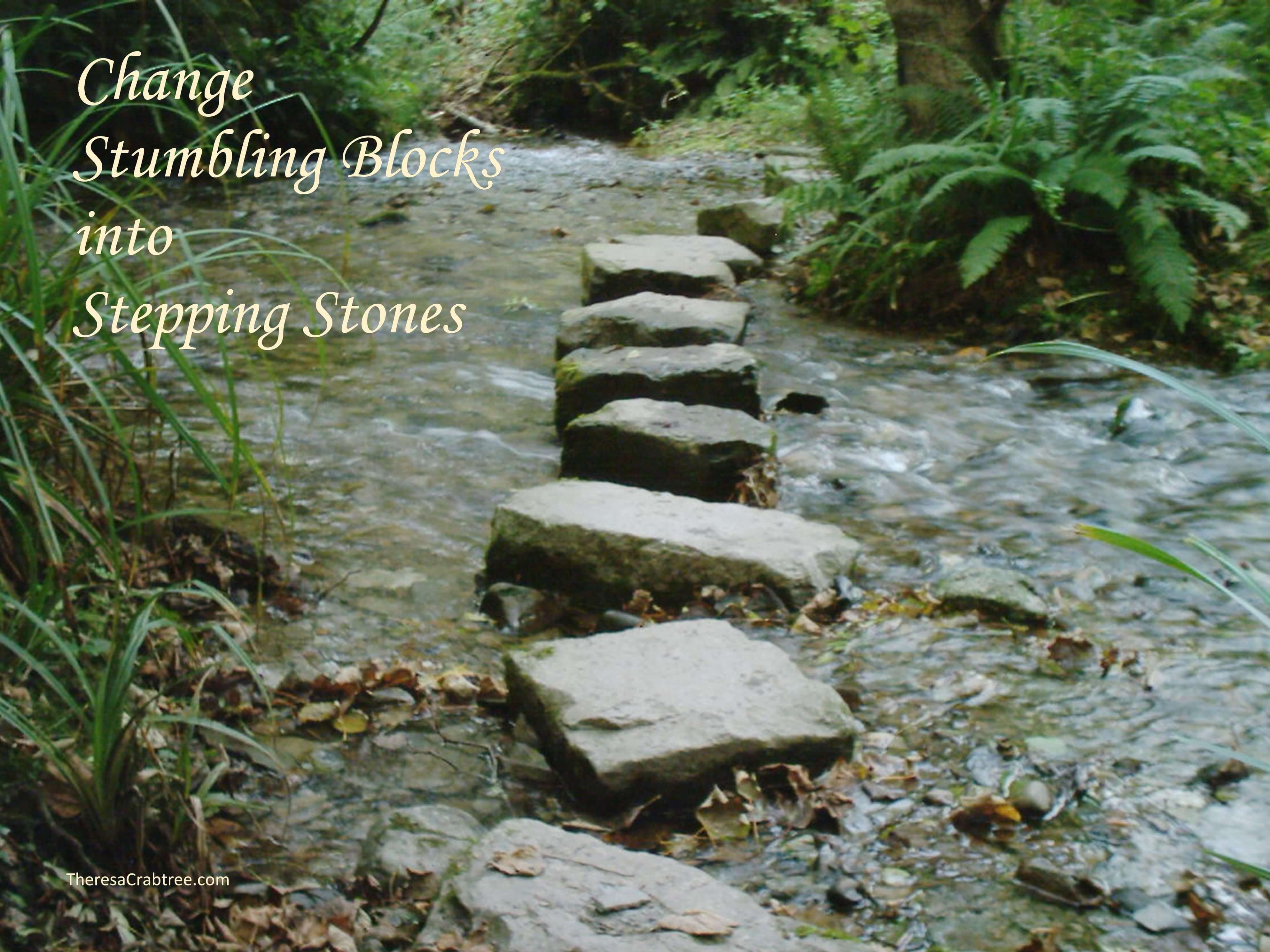 Stumbling Blocks ~ Theresa Crabtree, Energy Healer, Paranormal Expert