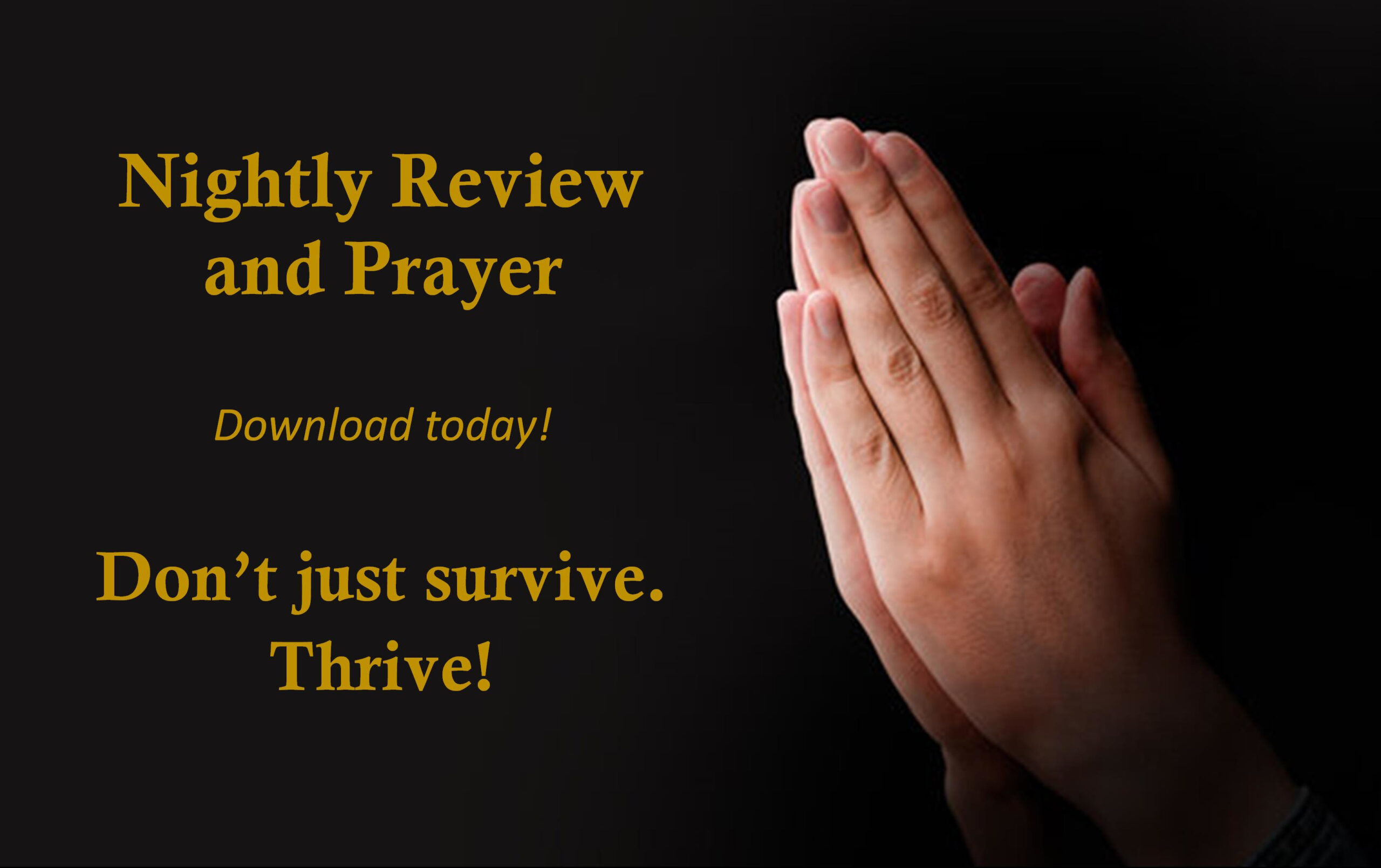 Nightly Review and Prayer - Spiritual Mentor